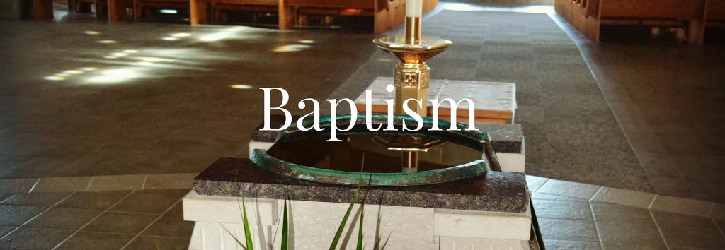 Baptism | All Saints Catholic Church & School